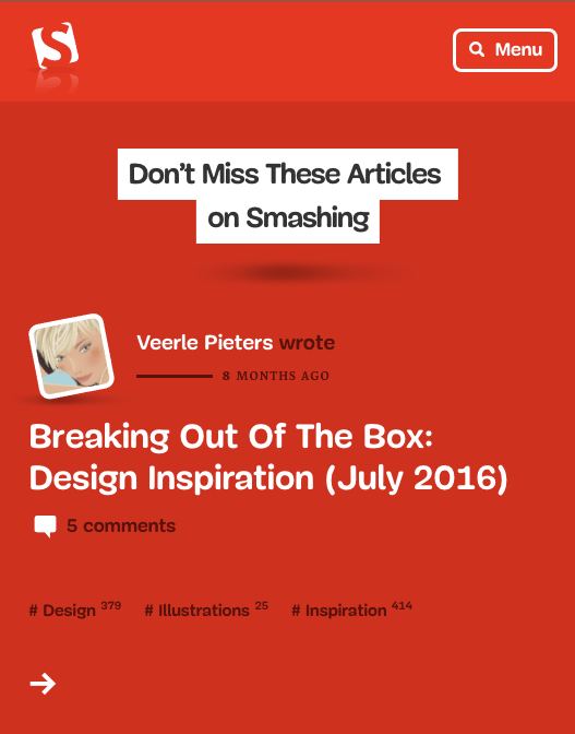 A Little Surprise Is Waiting For You Here. — Smashing Magazine